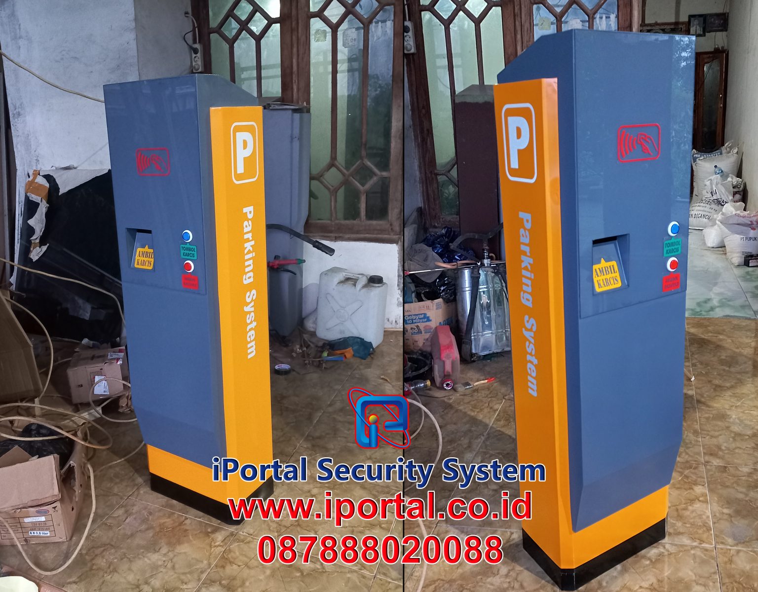 Box Ticket Dispenser / Manless Parking System iPortal Security Systems